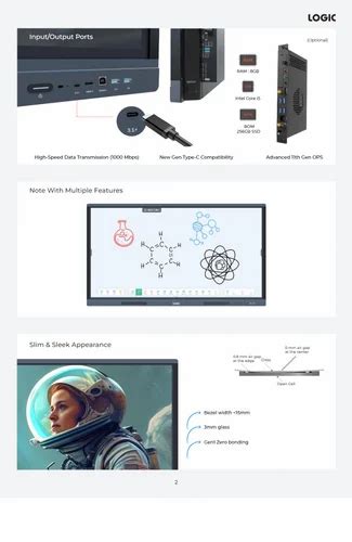 Logic Smart Interactive Whiteboard Size 75 Inch At ₹ 145000piece In