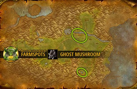 Wow Farming Ghost Mushroom World Of Warcraft Classic Farm Guide