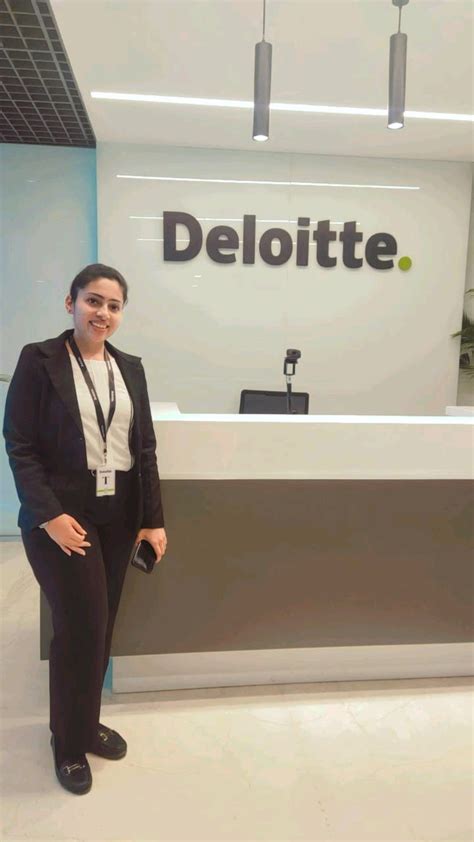 I Am Excited To Announce That I Have Started My Internship At Delloite As Business Tax Legal