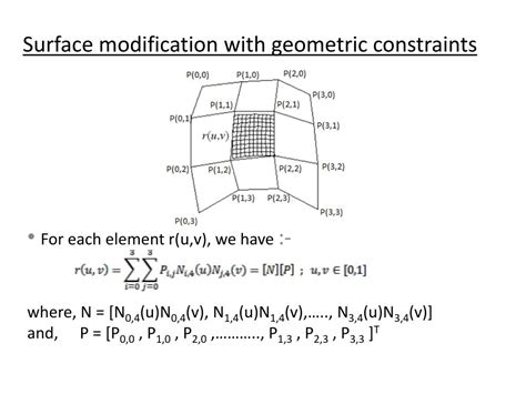 Ppt B Spline Constrained Deformations Powerpoint Presentation Free Download Id4687274
