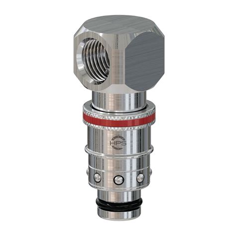 Quick Coupling Hps International Hydraulic Tapped 90° Angle