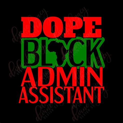 Admin Assistant Svg File Cricut Silhouette Black Admin Svg Administrative Assistant Svg Design