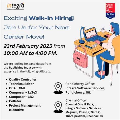 Hiring Walkininterview Careeropportunity Publishing Epublishing Pme Copyeditor