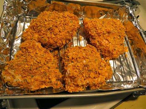Rebekahs Events N Crafts Easy Corn Flake Chicken Breaded Chicken Baked Dishes Cornflake