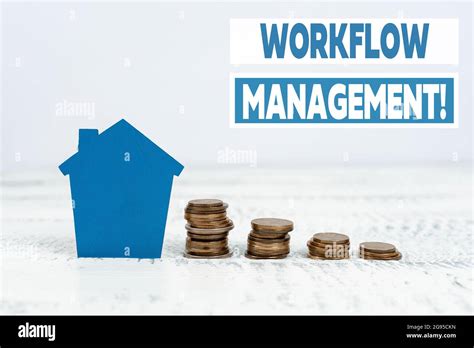 Hand Writing Sign Workflow Management Internet Concept The Execution