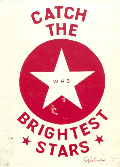 1977 Yearbook From Woonsocket High School From Woonsocket South Dakota