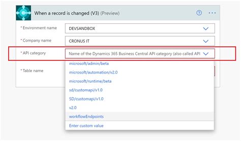 Dynamics 365 Business Central Connector For Power Platform Update