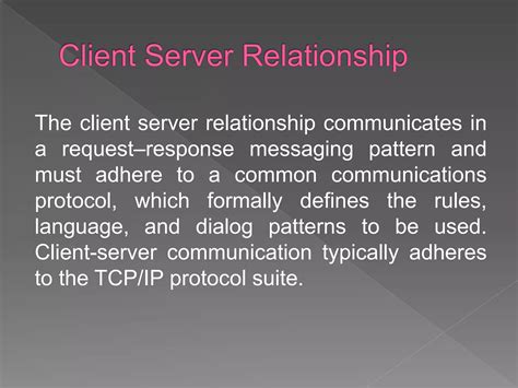 Client Server Relation Pptx