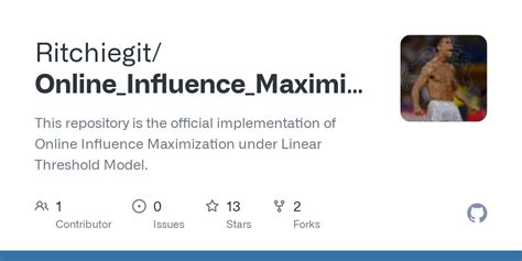 Github Ritchiegitonlineinfluencemaximizationunderlinear