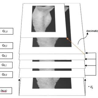 Hierarchical Gaussian Scale Space From Original Image Until G 1 0 Download Scientific Diagram