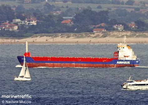 Ship Eems Tjonger General Cargo Registered In Netherlands Vessel