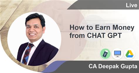 How To Earn Money From CHAT GPT