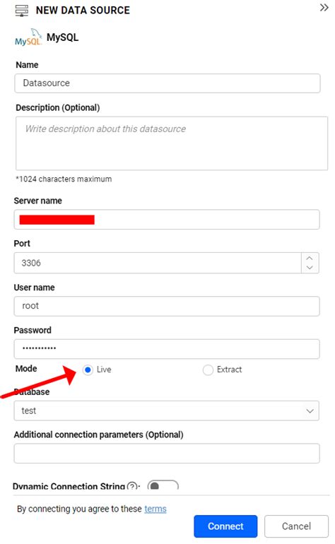 Mysql Cloud Bi Connector Bold Bi Documentation