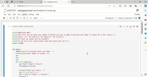 Vishal Kumar Tanwar On Linkedin Codsoft Task2 Rockpaperscissor Codsoft Codsoft Internship