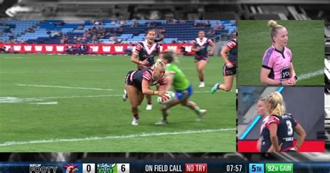 Apii Nicholls Desperate Defence Saves Try Over The Line Warriors