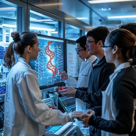 Free Scientists Analyzing Dna Image Download At Stockcake