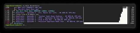How To Check Directory Size In Ubuntu Command Line