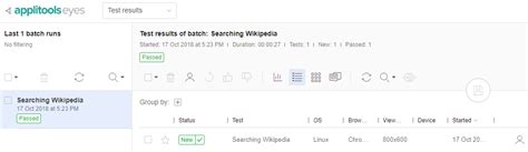 applitools — the automated visual regression testing framework this dot labs