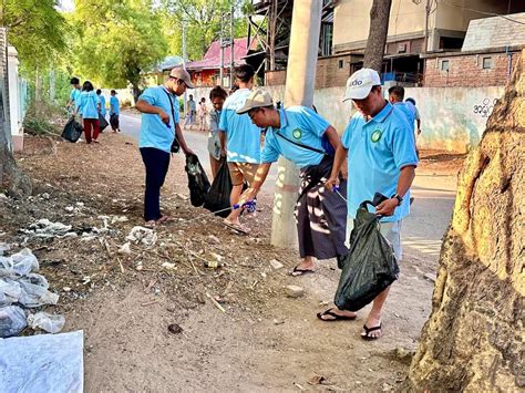 ပုဂံရှေးဟောင်းယဉ်ကျေးမှုနယ်မြေအတွင်း ပလတ်စတစ်ကင်းစင်ရေး Bagan Plastic Campaign အဖွဲ့မှ ပလတ်စတစ်မ