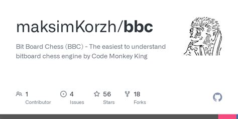 GitHub MaksimKorzh Bbc Bit Board Chess BBC The Easiest To