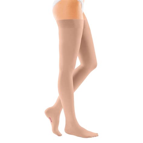 Mediven®️ Comfort Thigh High Compression Stockings Silicone Topband