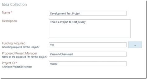 Locking Custom Fields On Pdp In Project Server 2013 Using Jquery
