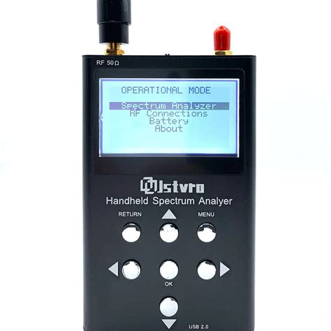 15 2700mhz Handheld Spectrum Analyzer Oscilloscope With Backlit Lcd