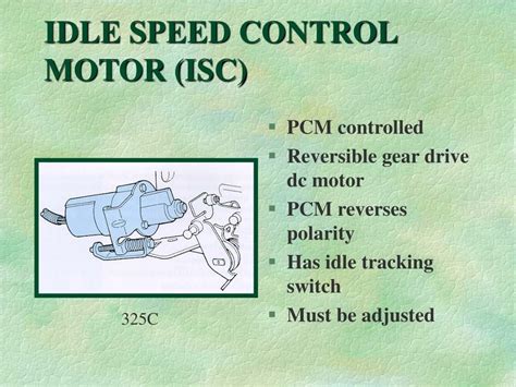 Ppt Idle Speed Control Powerpoint Presentation Free Download Id240457