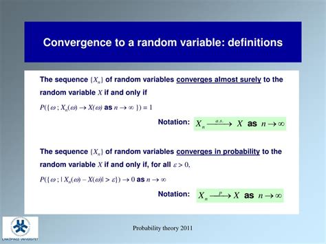 PPT Convergence Concepts In Probability Theory PowerPoint Presentation ID