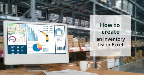 How To Create An Inventory List In Excel Step By Step