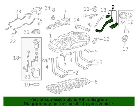 2013 2018 Toyota Tacoma Fuel Tank Filler Neck 77201 04161 Oem Parts