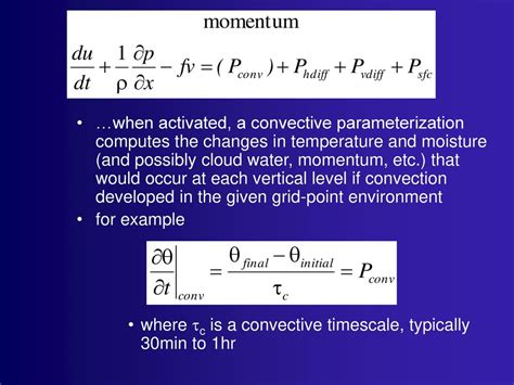 Convective Parameterization Ppt Download