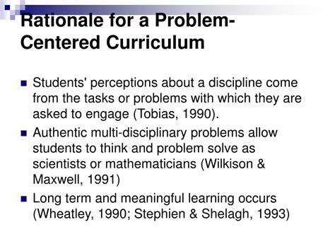 Ppt Problem Based Learning In Stem Disciplines Powerpoint