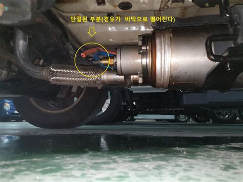 매연저감장치 Dpf 재생시 누유 발생 Sw 기술 블로그 Qanda