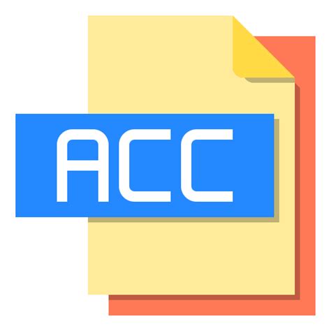 acc computer file format type icon