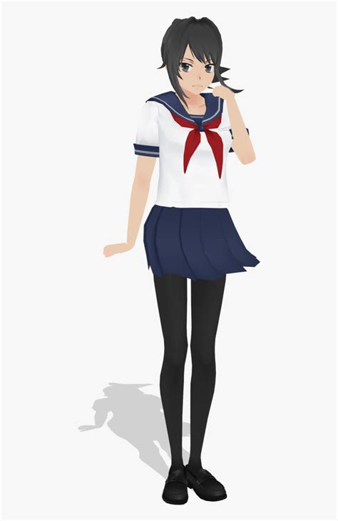 Yandere Simulator Ayano Model HD Png Download Transparent Png Image