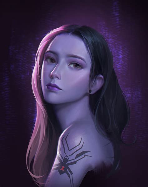 Widowmaker Роковая вдова Widowmaker Overwatch Art Overwatch