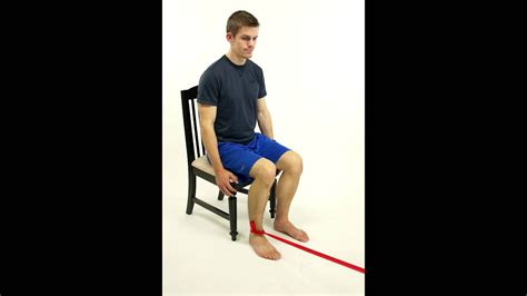 Elastic Band Hamstring Curl Hep2go Youtube