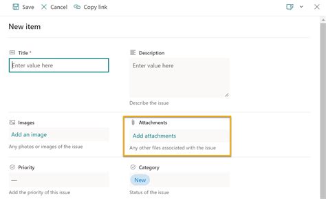 how to move the attachments field on a sharepoint new item form without