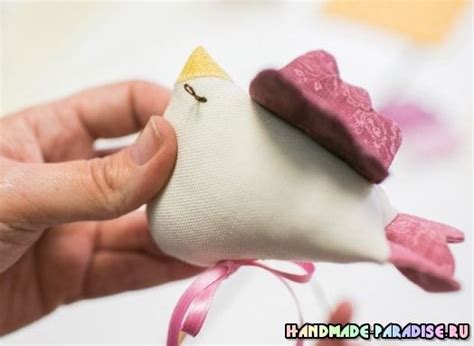 Как сшить интерьерную весеннюю птичку Diy Crafts Handmade