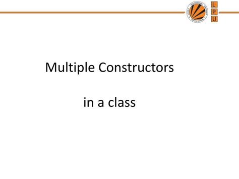 Constructors And Destructors Ppt Download