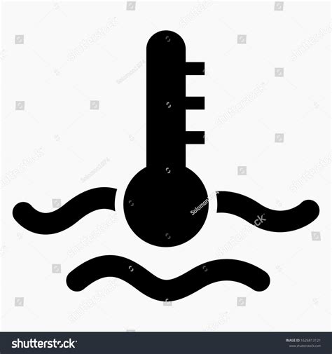 New Engine Coolant Temperature Icon Commercial Stock Vector Royalty Free 1626813121 Shutterstock