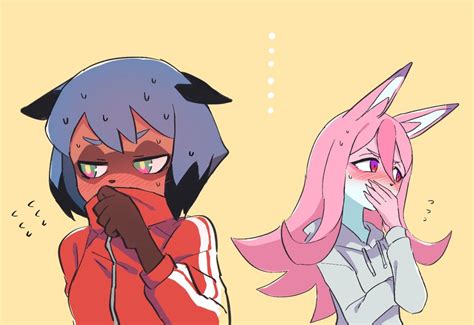 Kagemori Michiru And Hiwatashi Nazuna Brand New Animal Drawn By Hoyon