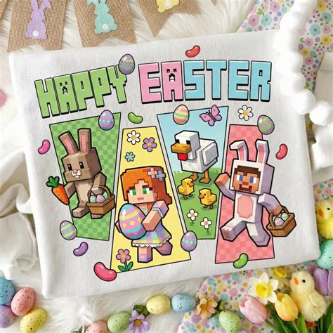 Happy Easter Gamer Characters Png Gamer Easter Png Trendy Gamer