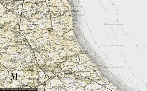 Historic Ordnance Survey Map Of Horden 1901 1904