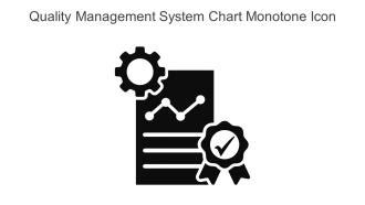 Quality Management System Chart Monotone Icon In Powerpoint Pptx Png And Editable Eps Format PPT