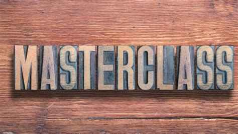 Masterclass Czym Jest I Jak Zorganizować Tuinwestujepl