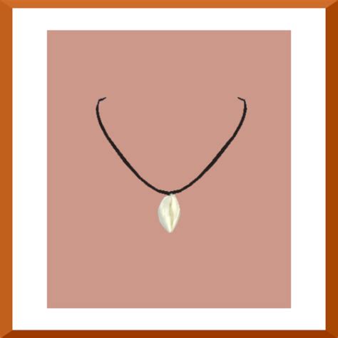 Addys Cowrie Shell Necklace The Sims 4 Create A Sim Curseforge