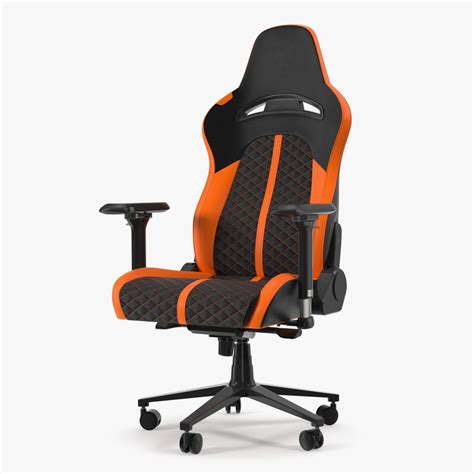 Ergonomic Computer Gaming Chair 3d Model 49 3ds Blend C4d Fbx
