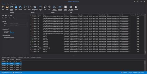 Apexsql Log 2018 Screen Shot Tour